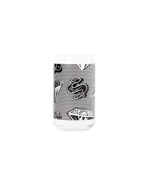 Diamonds & Dollars Soda Can Glass – Billionaire Boys Club